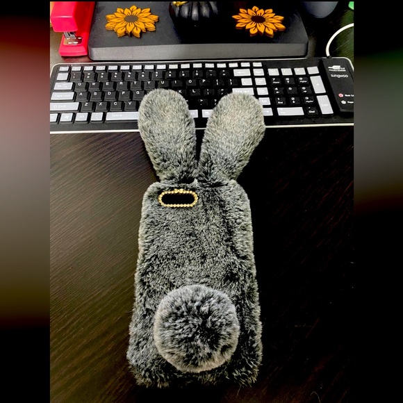 Cell Phones & Accessories | Iphone 8 Plus Case Fuzzy Bunny | Poshmark